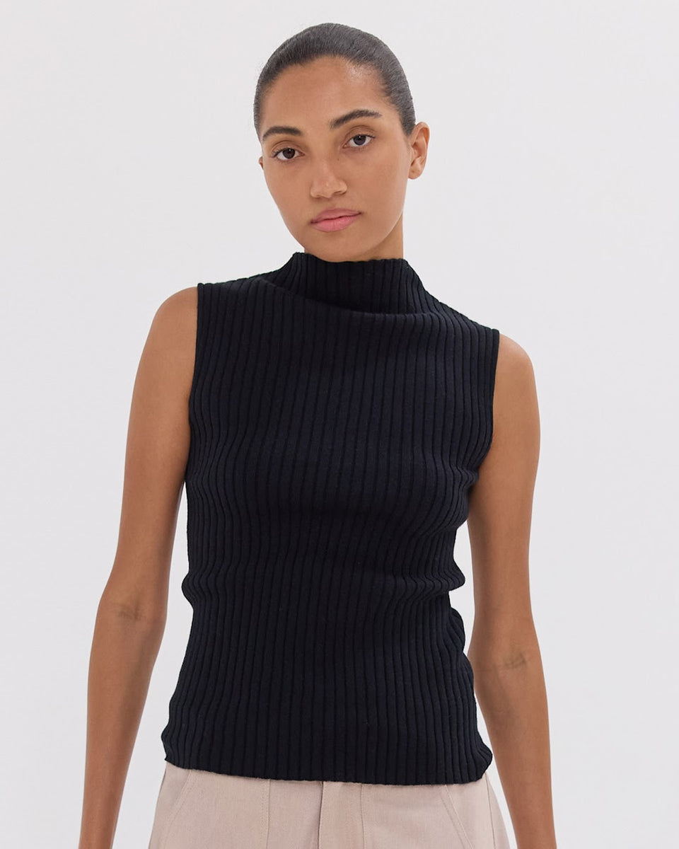 CLOTH & CO - Rib Funnel Tank – THE LOFT St Georges